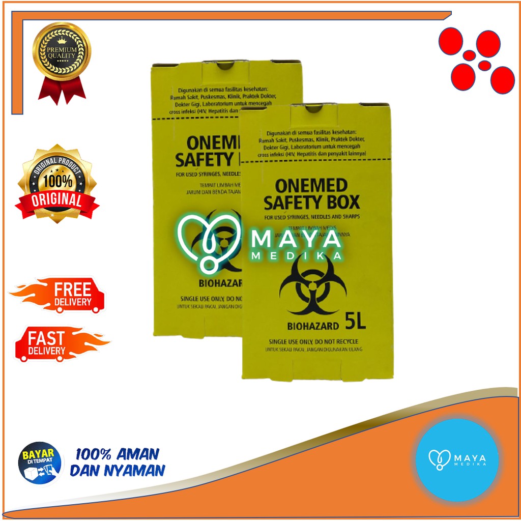 Jual Safety Box / OneMed / 5 Liter | Shopee Indonesia