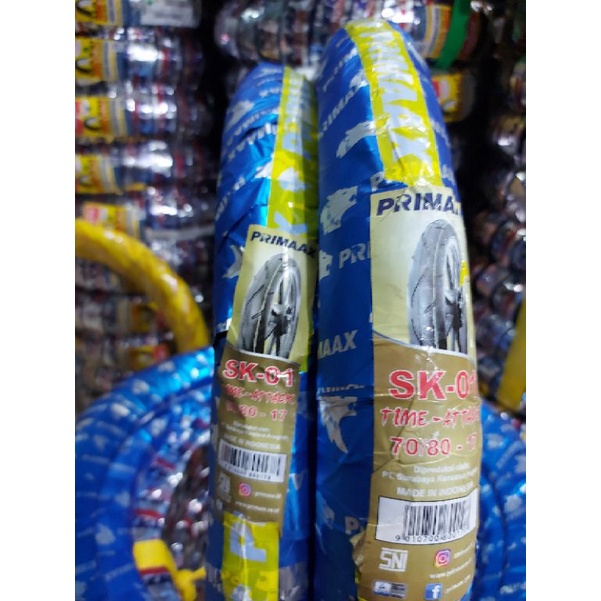 Jual Paket Ban Primaax Sk 01 60/80-17 dan 70/80-17 Tube Type Ban Primax ...