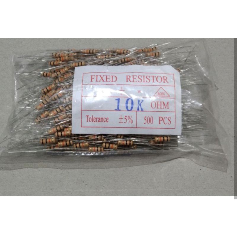 Jual Resistor 10 ohm 1/2 watt | Shopee Indonesia
