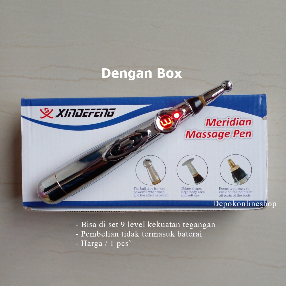 Jual Pena Akupuntur Elektrik Alat Terapi Meridian Massage Pen Pijat ...