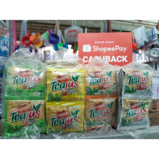 Jual Teajus/Tea jus/tehjus kemasan Pack @6 Renceng Serenceng 10 pcs ...