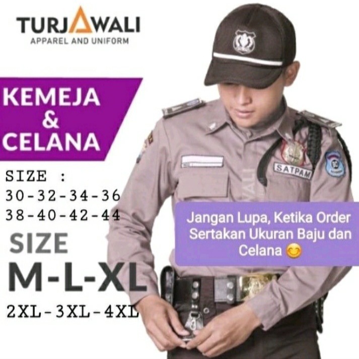 Produk TURJAWALI_Seragamsatpamterbaru | Shopee Indonesia