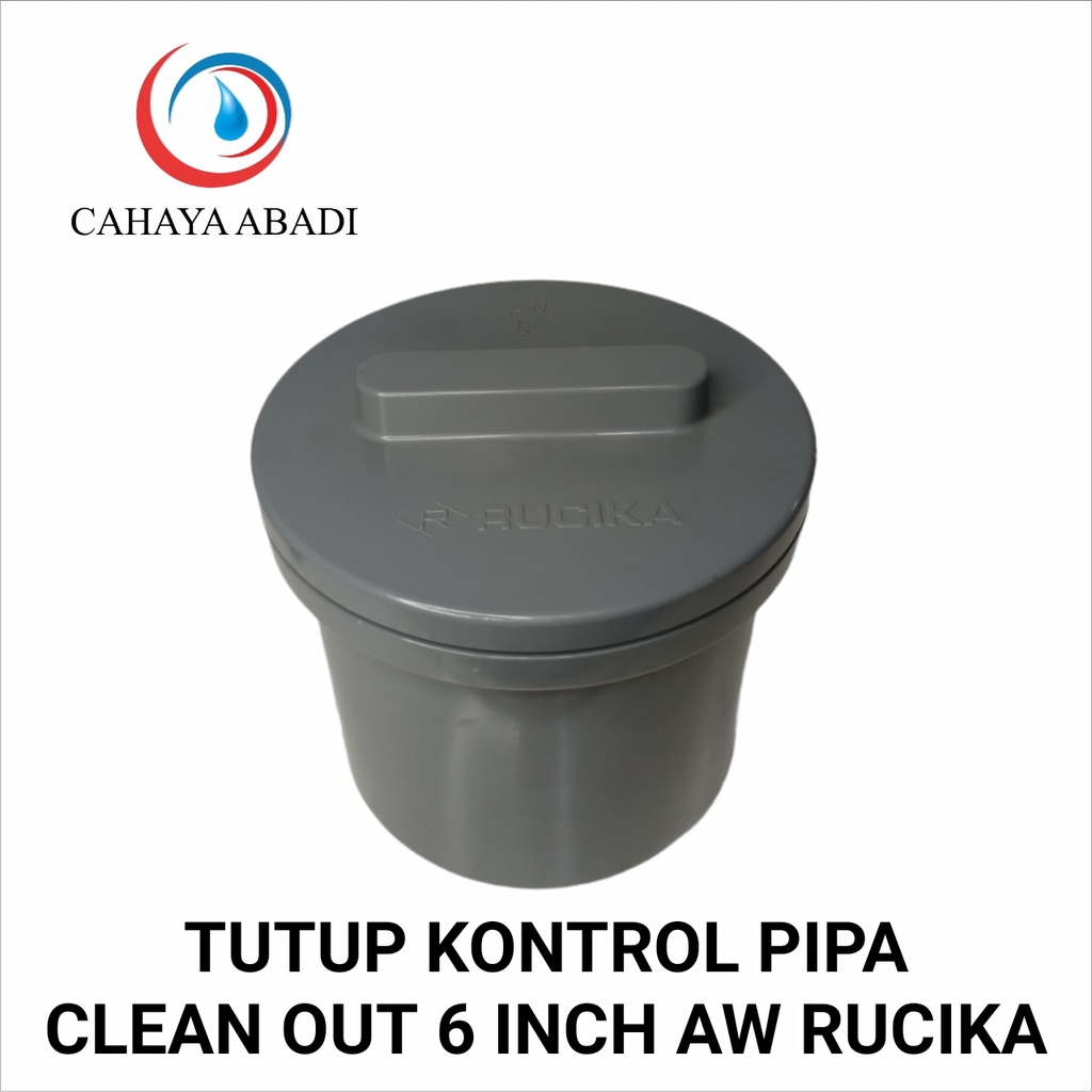 Jual GROSIR - TUTUP KONTROL PIPA BUKA TUTUP - CLEAN OUT - 6 INCH - AW ...