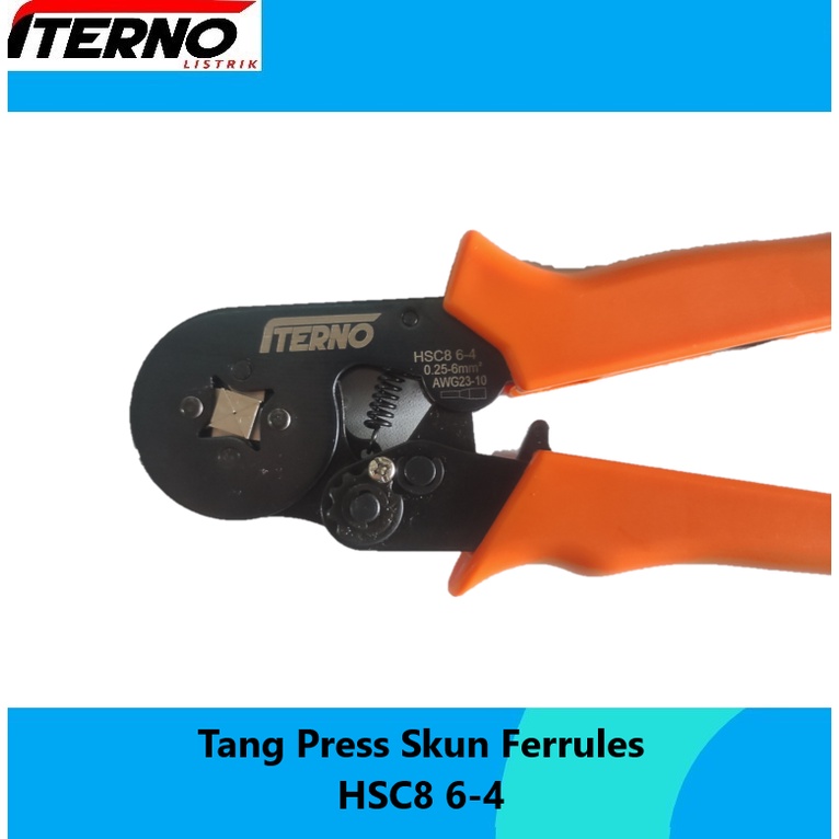 Jual Tang Press Skun Ferrules HSC8 6-4 (0.25-6mm) Crimping Tools Iterno ...