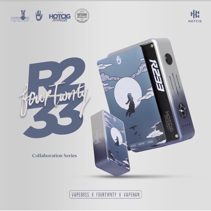 Jual Hotcig R233 Box Mod Limited Edition fourtwnty | Shopee Indonesia