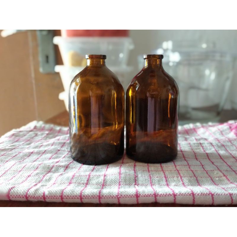 Jual Botol Kaca Coklat Mini 100ml - Vas Kaca Coklat (MINIM 6 BOTOL ... Jual Botol Kaca Coklat Mini 100ml - Vas Kaca Coklat (MINIM 6 BOTOL ...