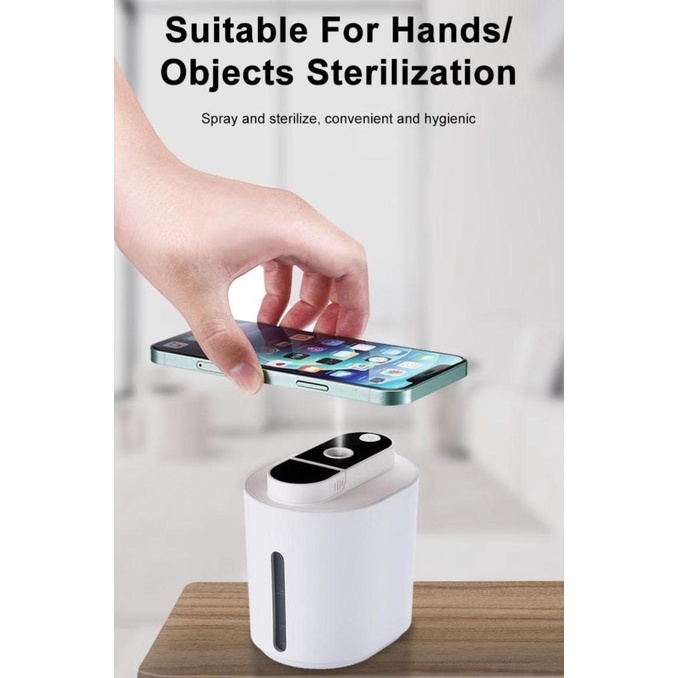 Jual Automatic Hand Sanitizer Touchless Dispenser Nano Spray Sensor ...