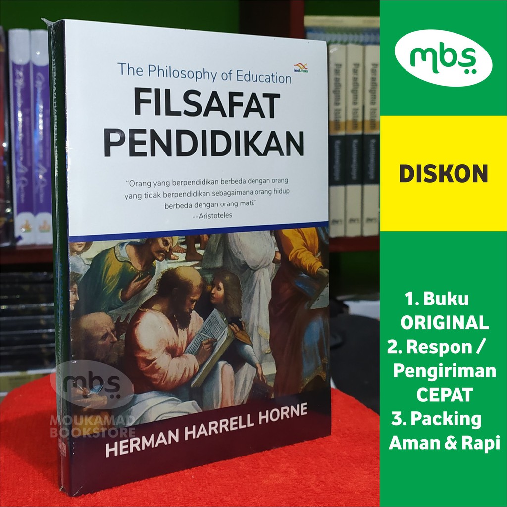Jual BUKU FILSAFAT PENDIDIKAN - The Philosophy of Education - Herman Harrell Horne Indonesia ...