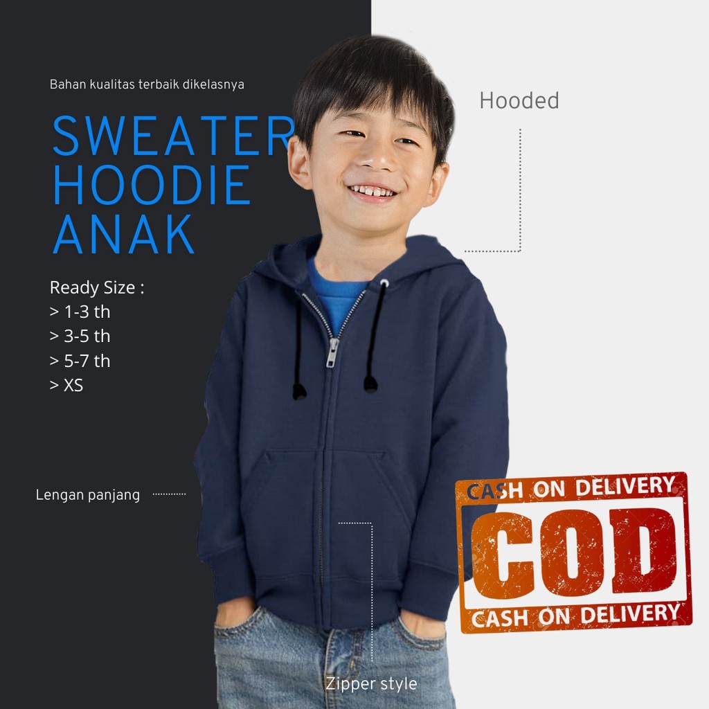 Jual jaket /sweater hodie zipper polos anak usia 3,4,5 tahun /termurah ... Jual jaket /sweater hodie zipper polos anak usia 3,4,5 tahun /termurah ...