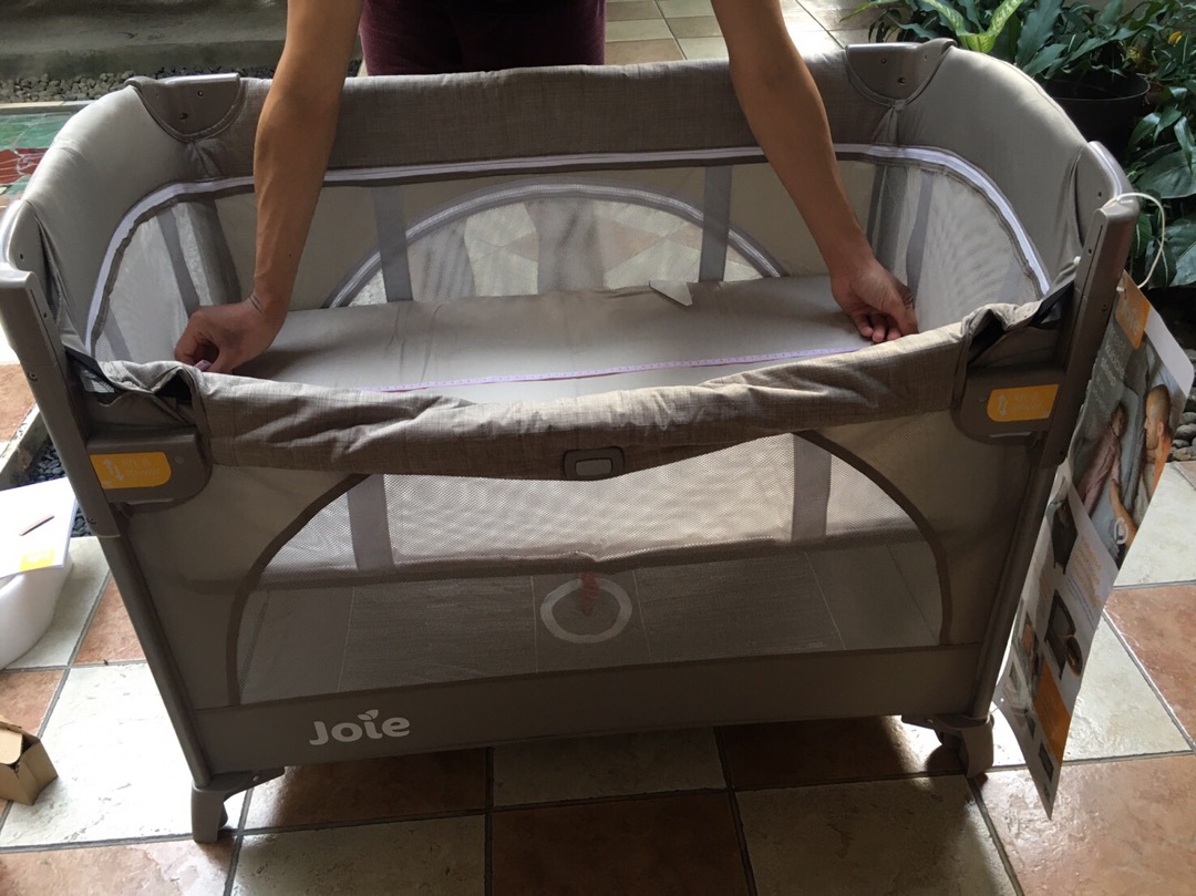 JOIE BOX BAYI MEET KUBBIE SLEEP TRAVEL COT TEMPAT TIDUR BAYI JOIE ...