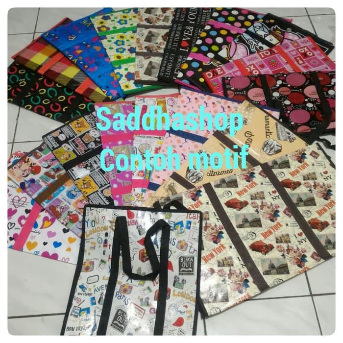 Jual TASTEMPAT- TAS KARUNG PLASTIK TAS BELANJA TAS LAUNDRY TAS BARANG ...
