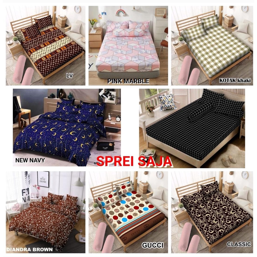 Jual Sprei Seprei Single Ukuran 100x200x20 | Shopee Indonesia
