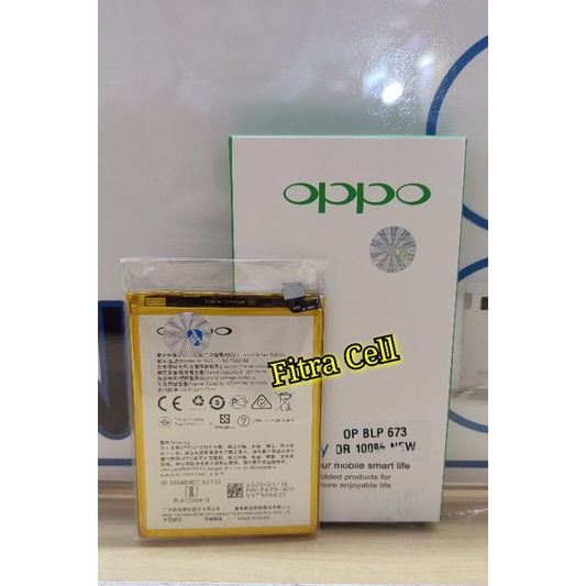 Jual Baterai Batre Batrei Battery Oppo A3S BLP673 Original Indonesia ...