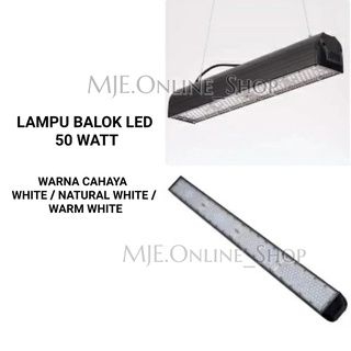 Jual LAMPU GANTUNG BALOK LED 50 WATT/ LAMPU KANTOR OFFICE PLAFON ...