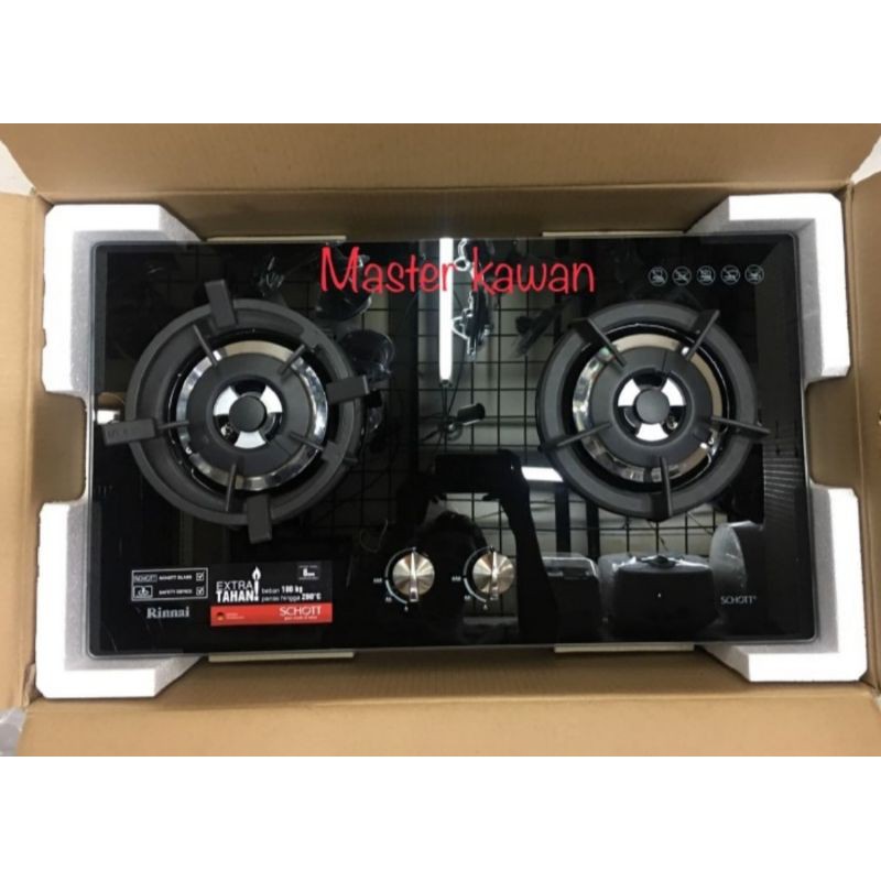 Jual Kompor gas Tanam Rinnai RB 2GH CBK /Rinnai RB 2 GHCBK | Shopee Indonesia