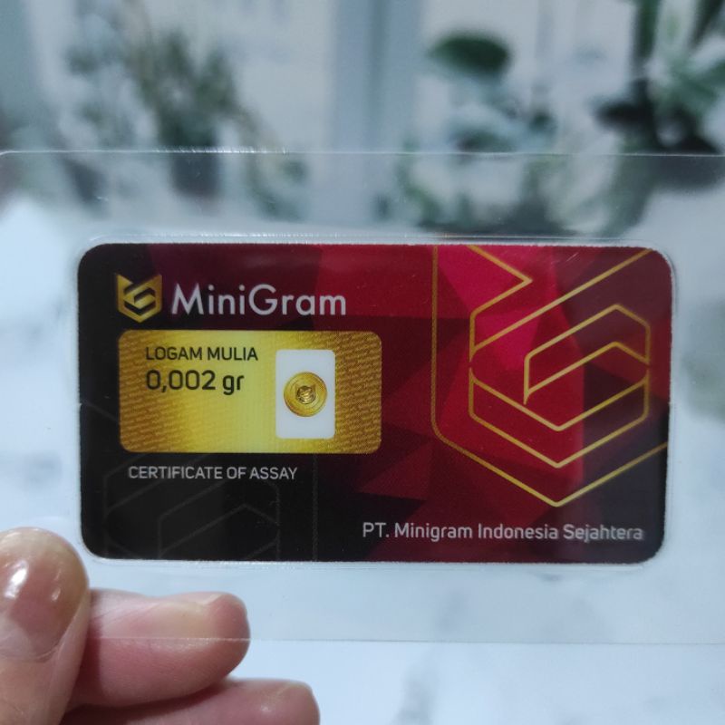 Jual Emas Mini Gold 0,002 Gr 24 Karat Emas Batangan Baby Gold | Shopee ...