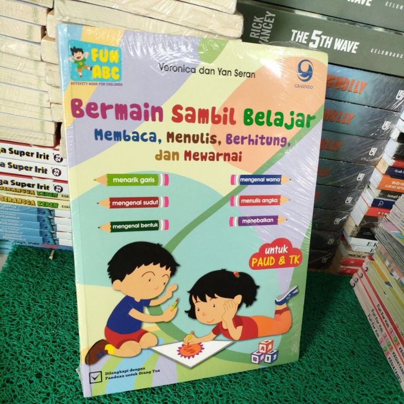 Jual buku Bermain Sambil Belajar , Membaca, menulis,berhitung dan mewarnai | Shopee Indonesia