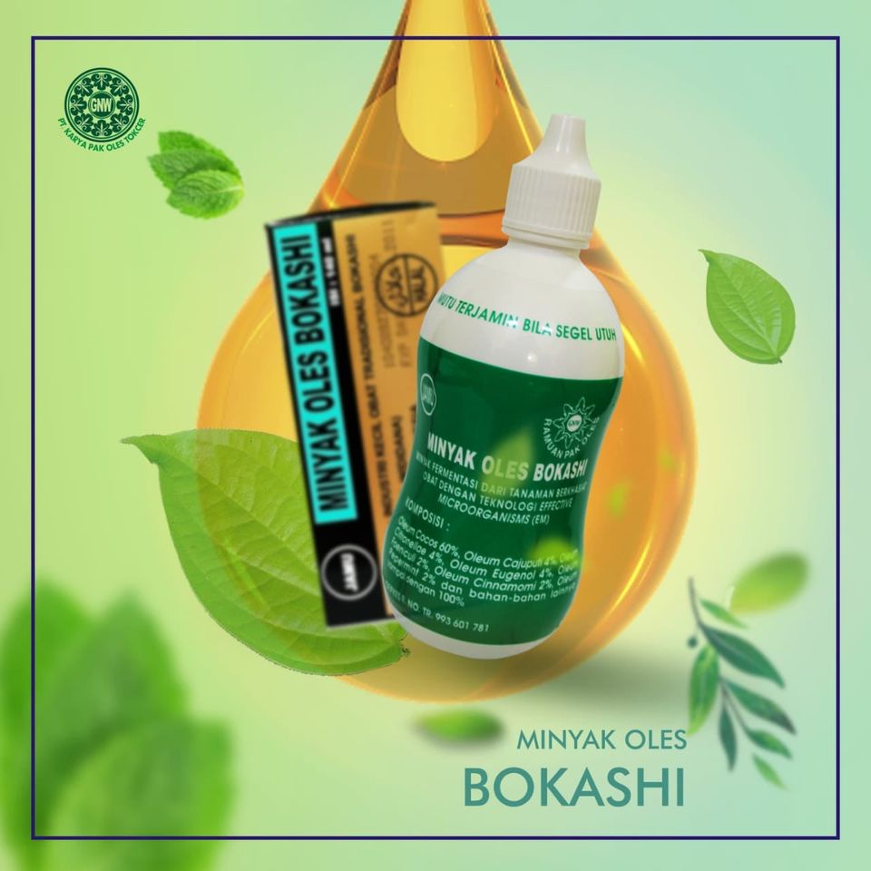 Jual 140 ml Minyak Oles Bokashi Jumbo (Bonus Bokashicare) | Shopee Indonesia