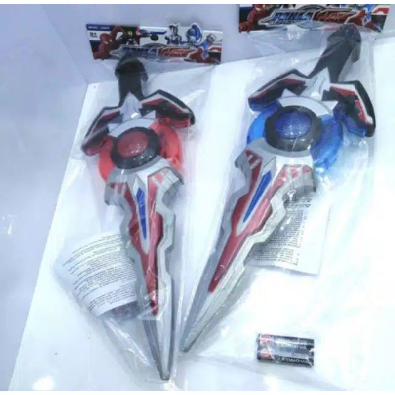 Jual Pedang Superhero Ultraman Nyala dan Suara Mainan Pedang Ultraman ...