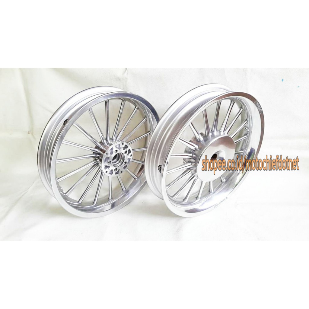 Jual Velg Racing Tapak Lebar Power Vario 150 New ESP Classic P18 Chrome ...