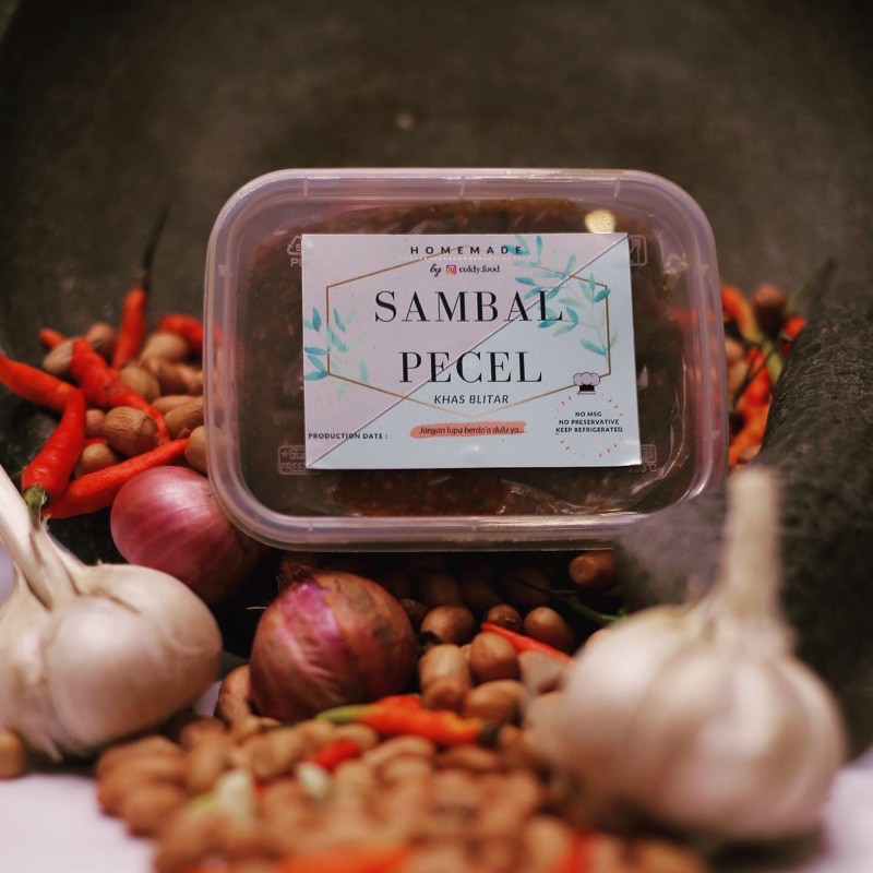 Jual SAMBAL PECEL BLITAR 250 GR/BUMBU PECEL/ PECEL BLITAR | Shopee ...