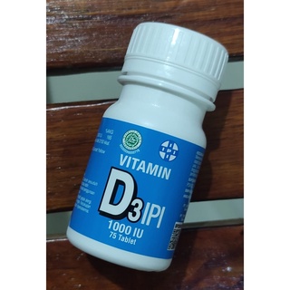 Jual Vitamin Ipi D3 1000 IU Isi 75 Tablet / Memenuhi Kebutuhan Vitamin ...