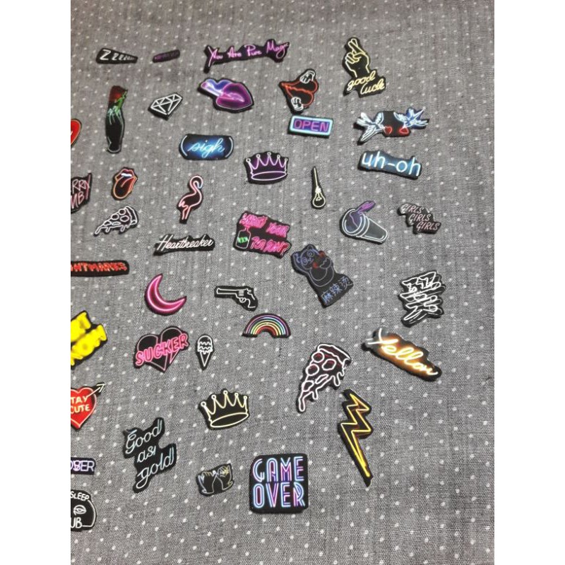 Jual Stiker Neon / Neon Sticker / Stiker Tema Neon / Stiker Bagus ...