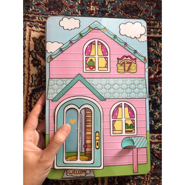 Jual DIY Paper Doll House Cute Pink QUIET BOOK (printable belum ...