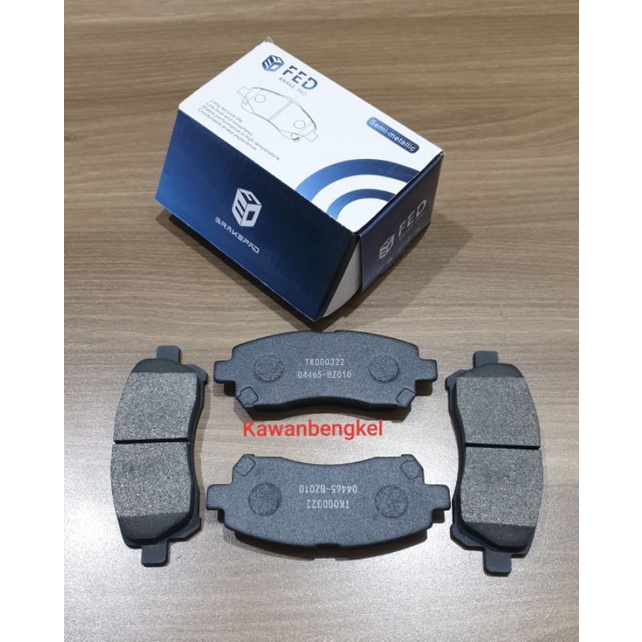 Jual Brake pad kampas rem depan GARANSI 500KM PERTAMA AVANZA XENIA RUSH ...