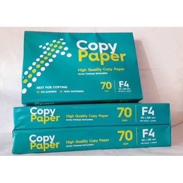 Jual Kertas HVS Folio F4 70 gram Copy Paper/Kertas Fotocopy Potocopy ...