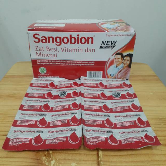Jual Sangobion Kapsul Strip Isi 10 Kapsul Shopee Indonesia 5074