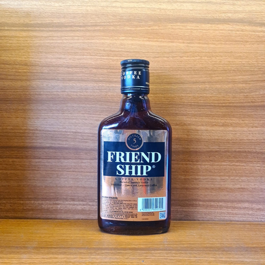 Jual Friendship Coffee Vodka Liquer 180ml Indonesia|Shopee Indonesia