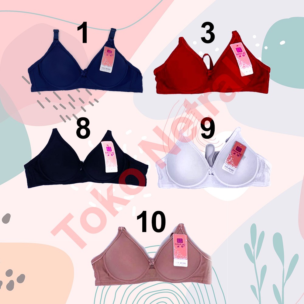 Jual Bh Lingcao Original / Bra Push Up Bh Busa Tanpa Kawat Lingcao A5 - 32 saja | Shopee Indonesia