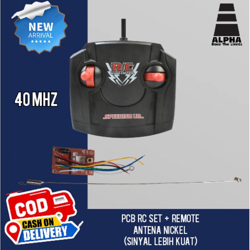 Jual COD PCB01 KOMPLIT MODUL PCB RC DAN REMOTE RC MOBIL RC 4ch / pcb rc ...