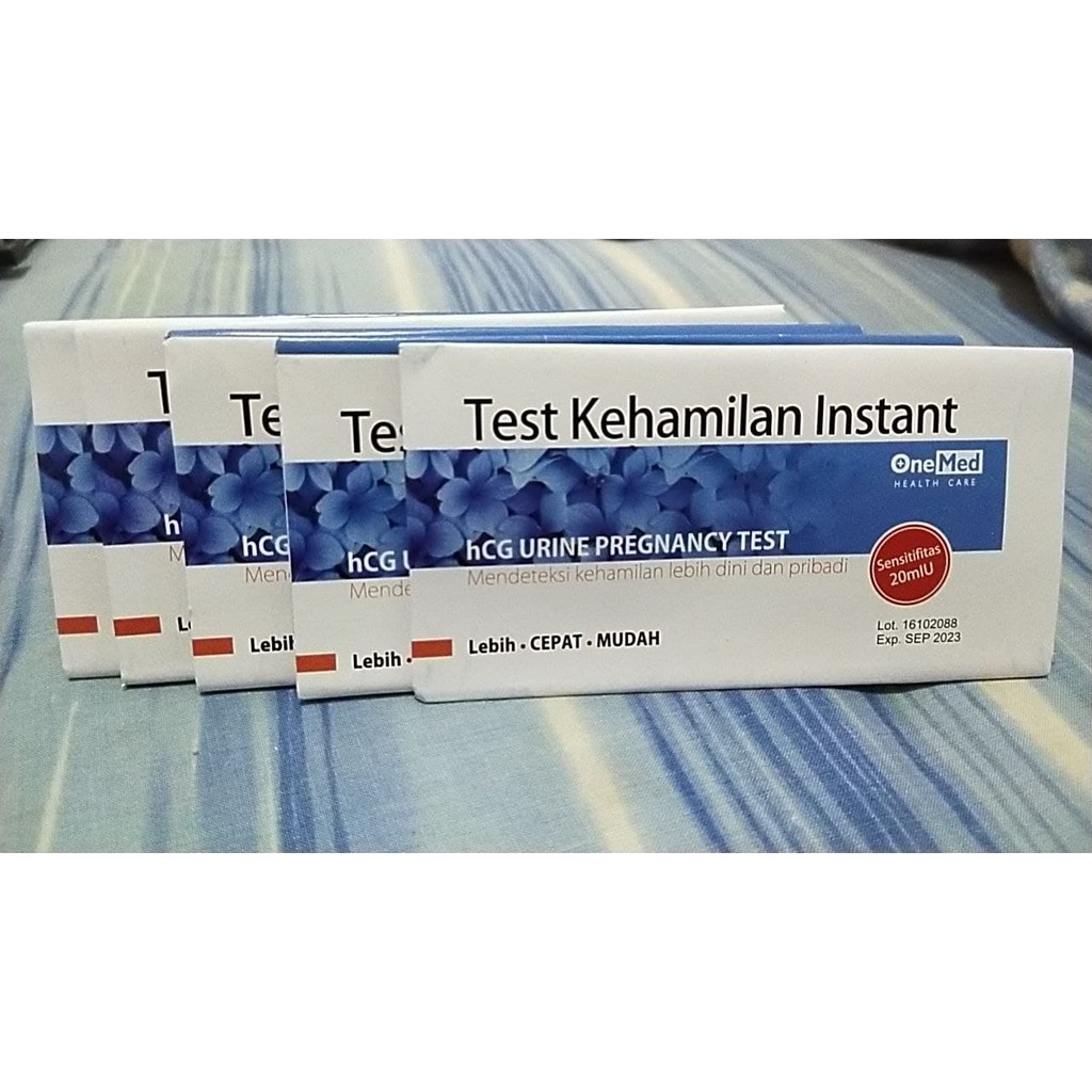 Jual MURAH!! Tes Kehamilan Testpack OneMed Tespek One Med hCG Urine ...