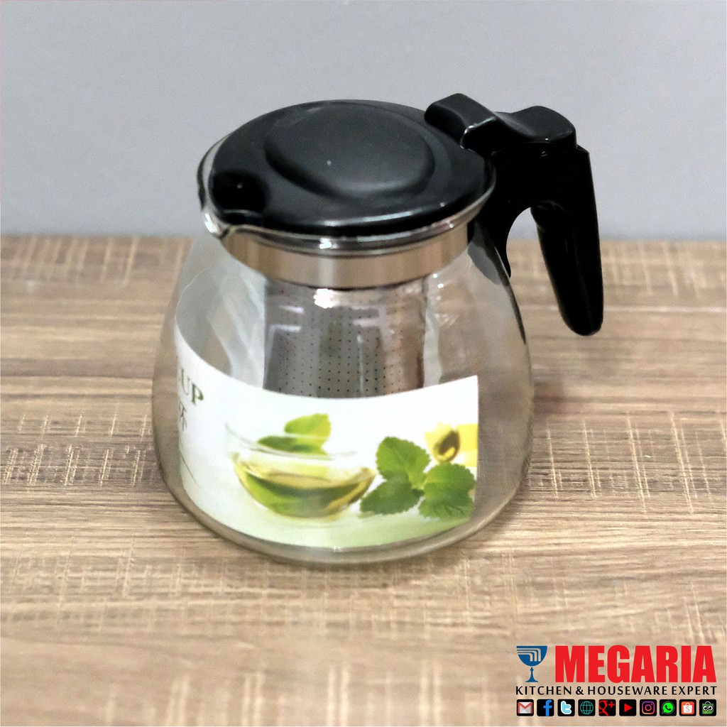 Jual Tea Pot SUBRON 900ml CJ-H90B Hitam | Shopee Indonesia