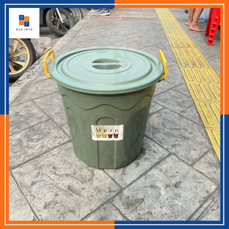 Jual Ember Maroon 30-40-50-60-80-100 Liter / Ember Plastik Tutup ...
