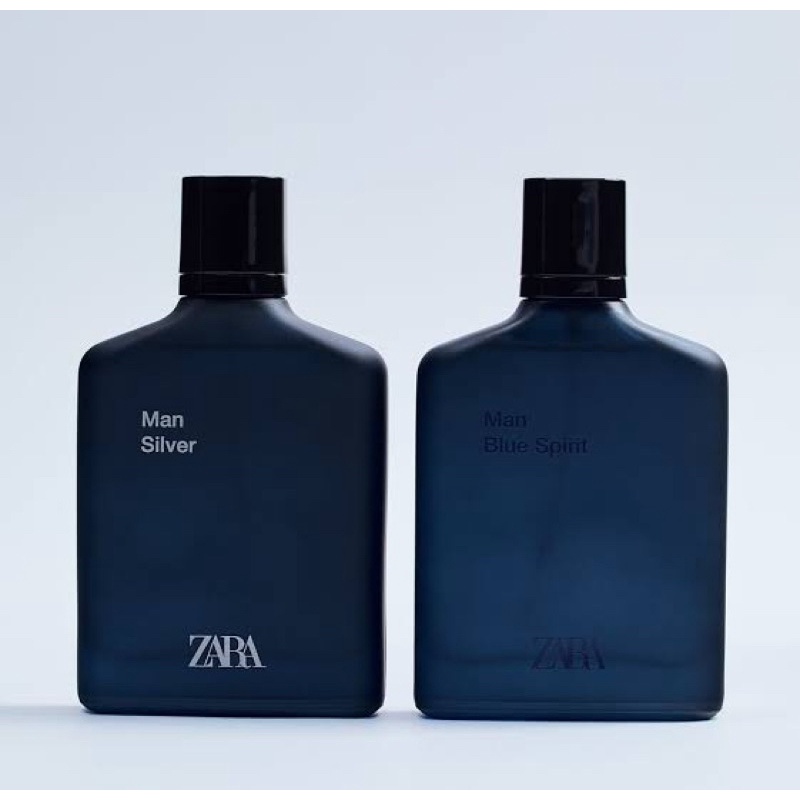 Jual Parfum Pria Zara Man Blue Spirit EDT 100ml + Zara Man Silver EDT 100ml (PROMO PAKET ...