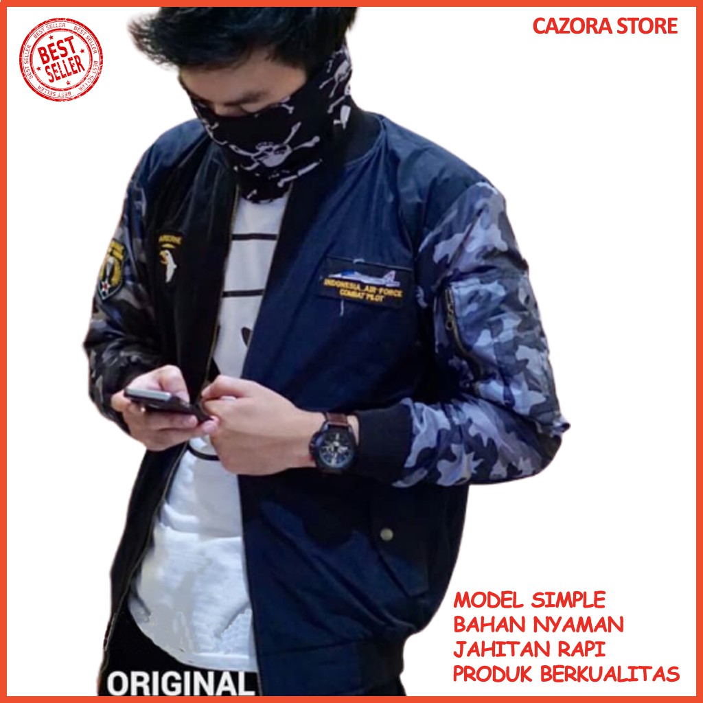 Jaket Pria Cowok Laki Musim gugur Jepang Bordir Pria Jaket Mantel Pria ...