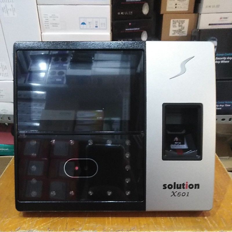 Jual Mesin Absen Sidik Jari Solution X601 Scan Wajah | Shopee Indonesia