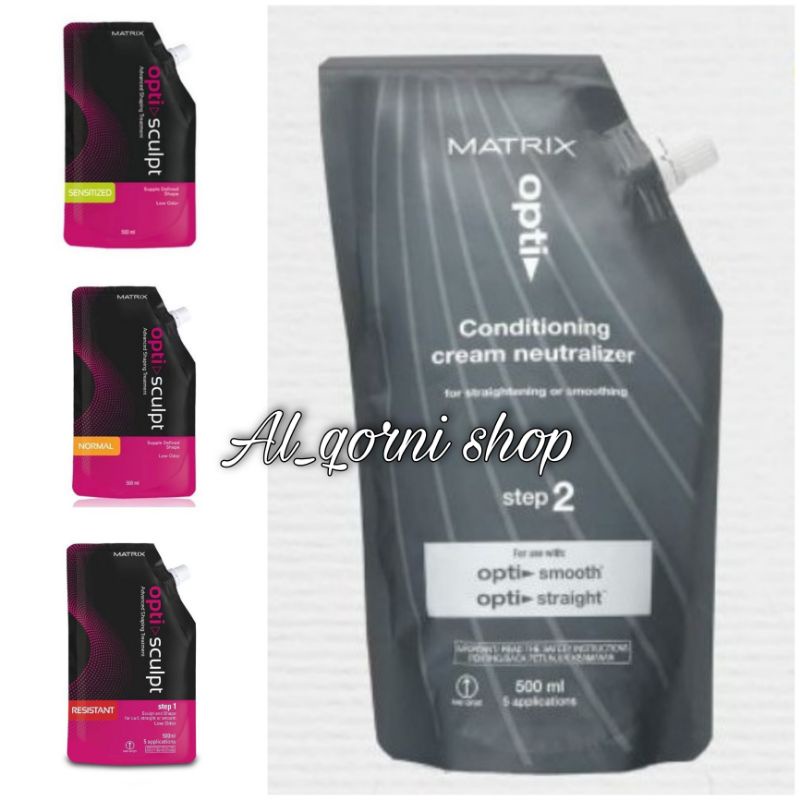 Jual Matrix Optisculpt / Opti Sculpt 500ml Step.1 Matrix Obat Pelurus ...