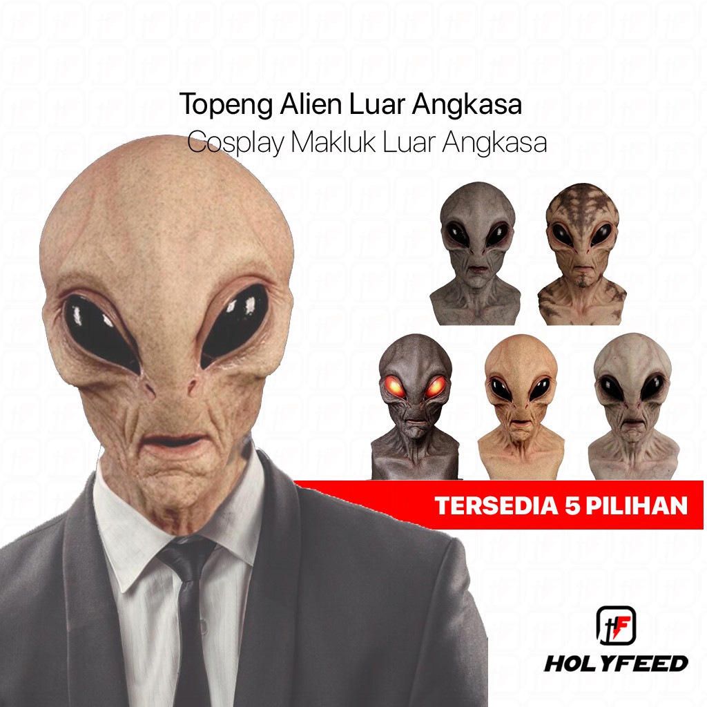 Jual Topeng Alien Luar Angkasa Full Face | Shopee Indonesia