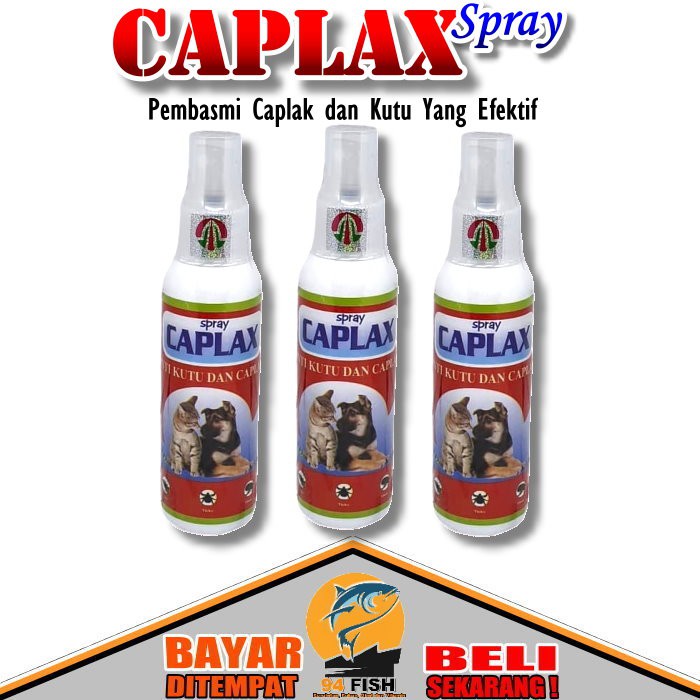 Jual CAPLAX SPRAY Pembasmi Caplak Anjing dan Kutu Kucing Obat Kutu ...