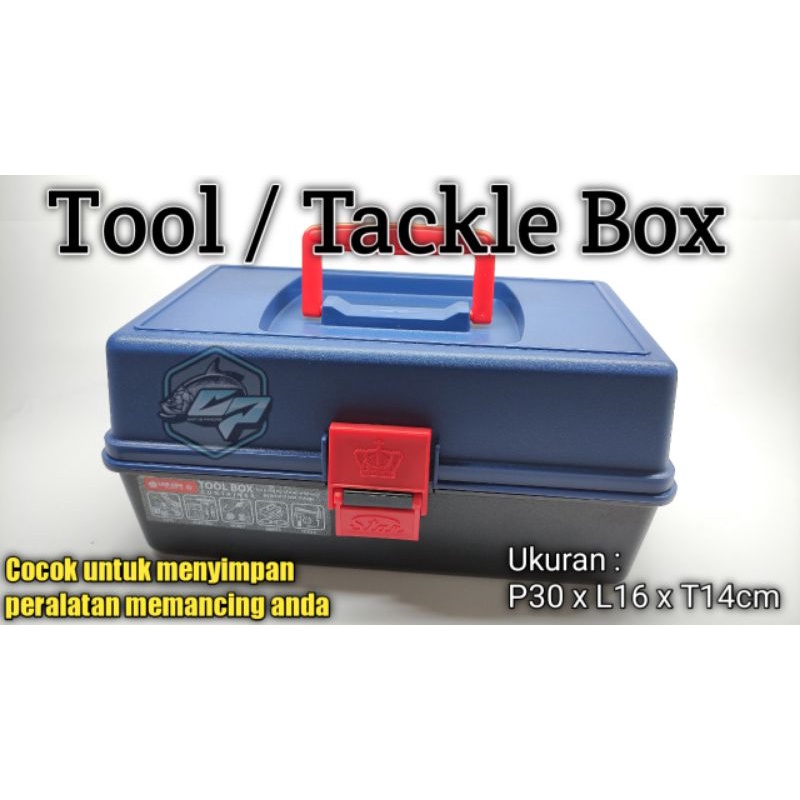 Jual Tool Box / Tackle Box Lion Star / box untuk memancing | Shopee ...