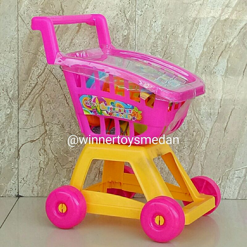 Jual Trolly SuperMarket SM 918 / Hypermarket 738 / Trolley Masakan Anak ...