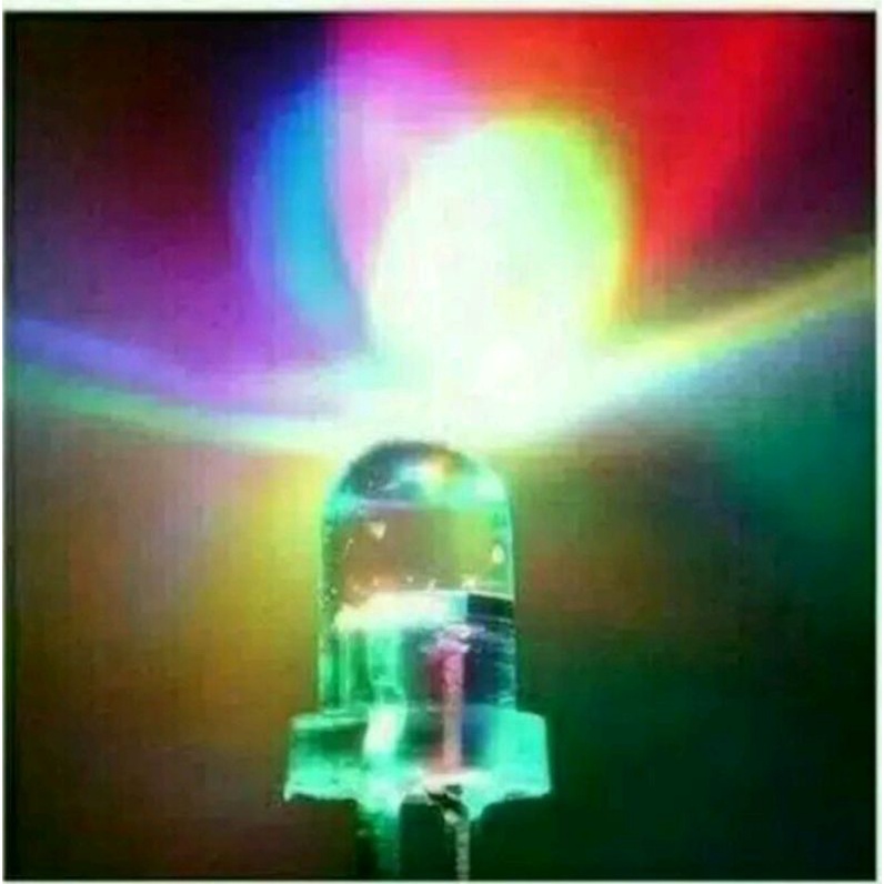 Jual led 5mm 3 warna rgb / 50pcs | Shopee Indonesia
