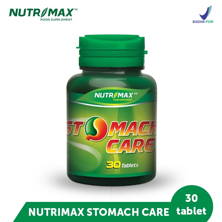 Jual NUTRIMAX STOMACH CARE VITAMIN OBAT ASAM LAMBUNG 30 TABLET | Shopee ...