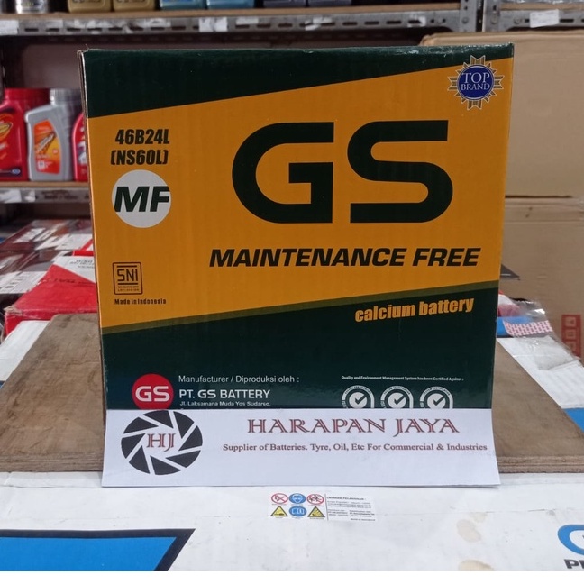 Jual AKI MOBIL GS ASTRA MF NS60L (45 AH) (KERING) | Shopee Indonesia
