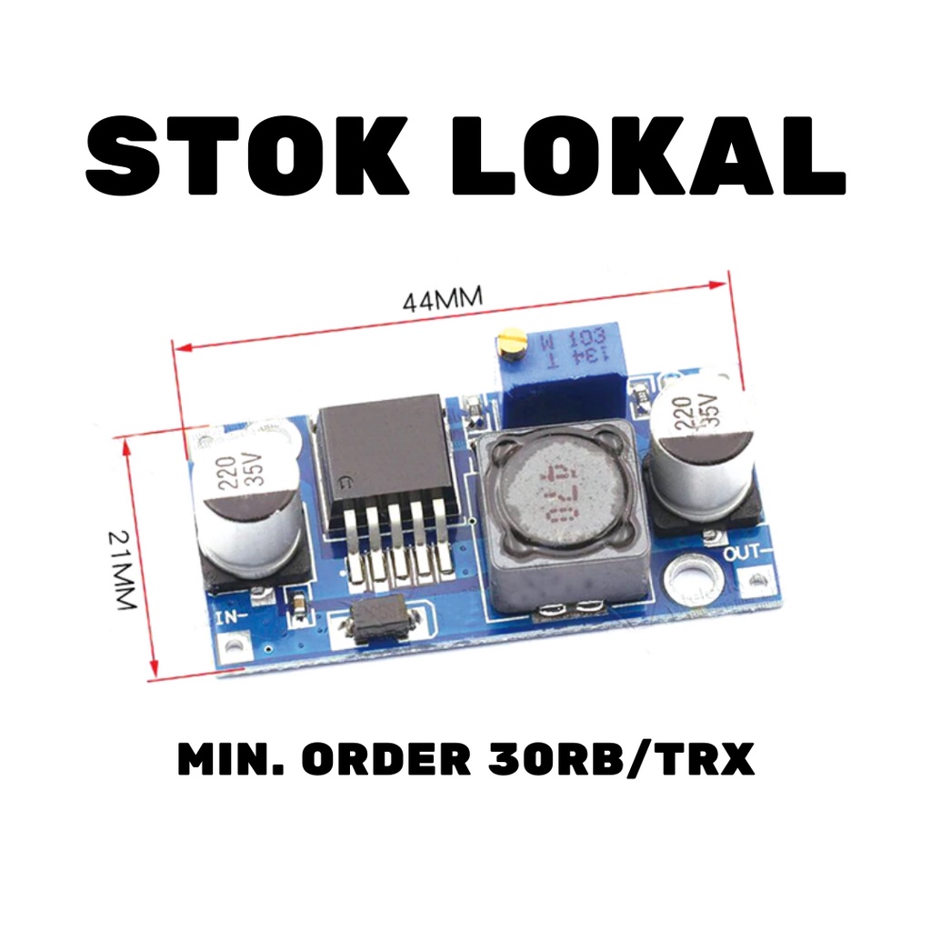 Jual LM2596S DC-DC Buck Converter Step Down Power Supply Module Arduino | Shopee Indonesia