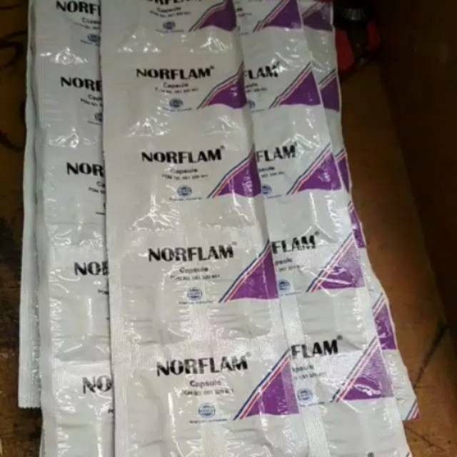 Jual Original Norflam Per strip isi 10 kaplet | Shopee Indonesia